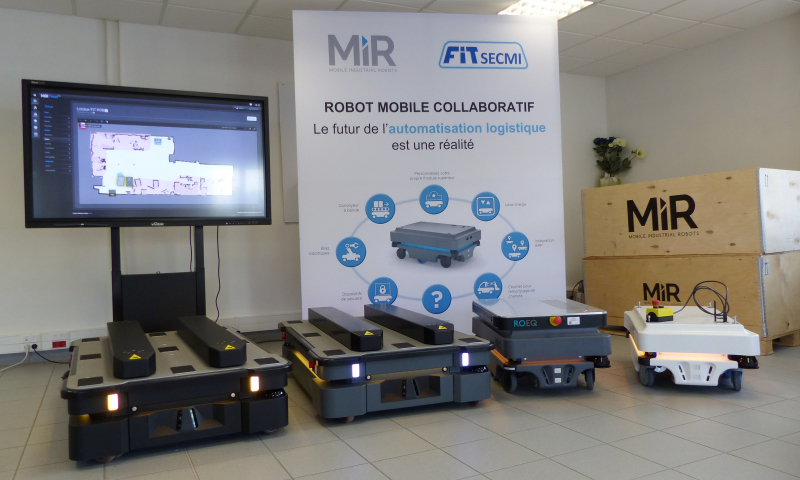 Le MiR 1000 arrive à l'agence ! - Fit Robotique