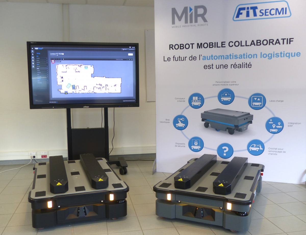 Le MiR 1000 arrive à l'agence ! - Fit Robotique